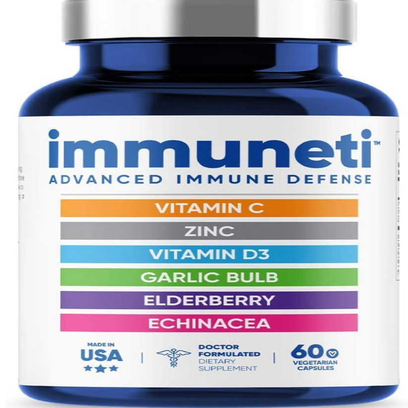 Immuneti - Advanced Immune Defense, 6-in-1 Powerful Blend of Vitamin C – American Wholesale Co.
