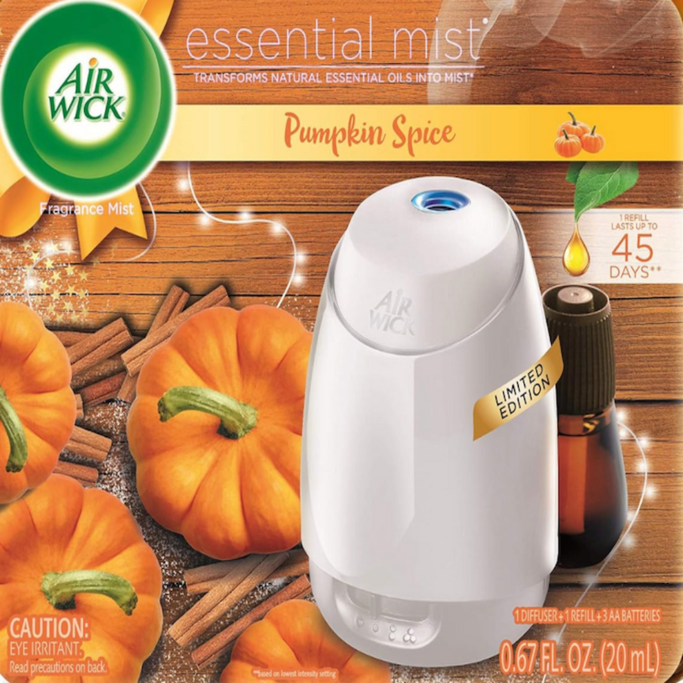 Air Wick Essential Mist, Essential Oils Diffuser, (Diffuser + 1 Refill ...